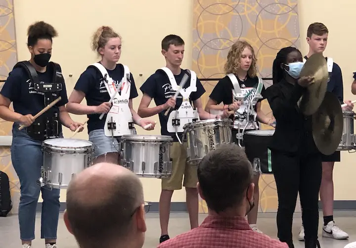 Summer Music Clinic helps alum snare his place in UW Marching Band ...